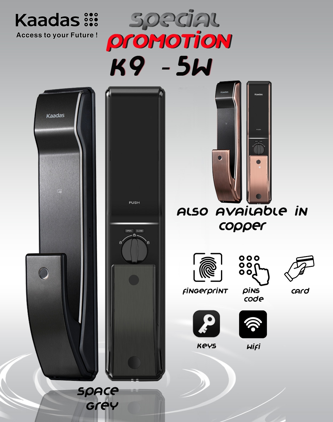Kaadas K9-5W - EQUES SG
